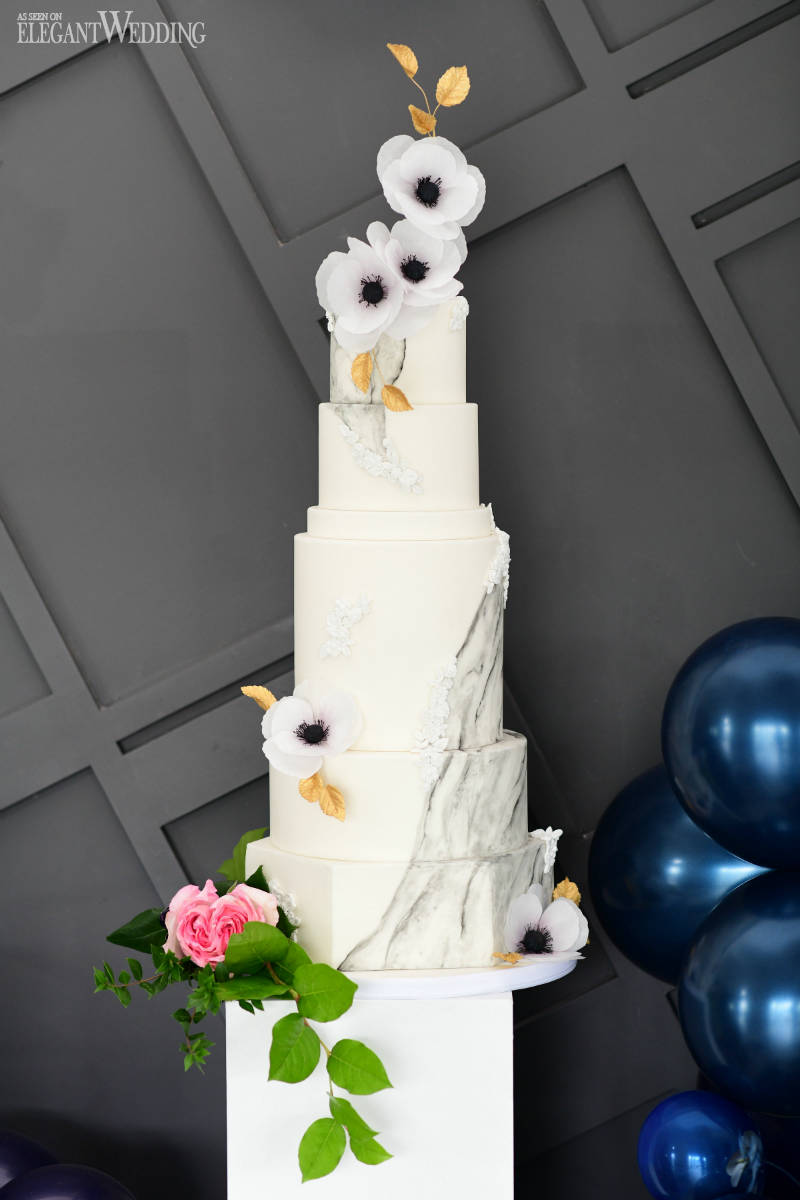 19 Gorgeous Wedding Cakes | Elgant Diamond Directory