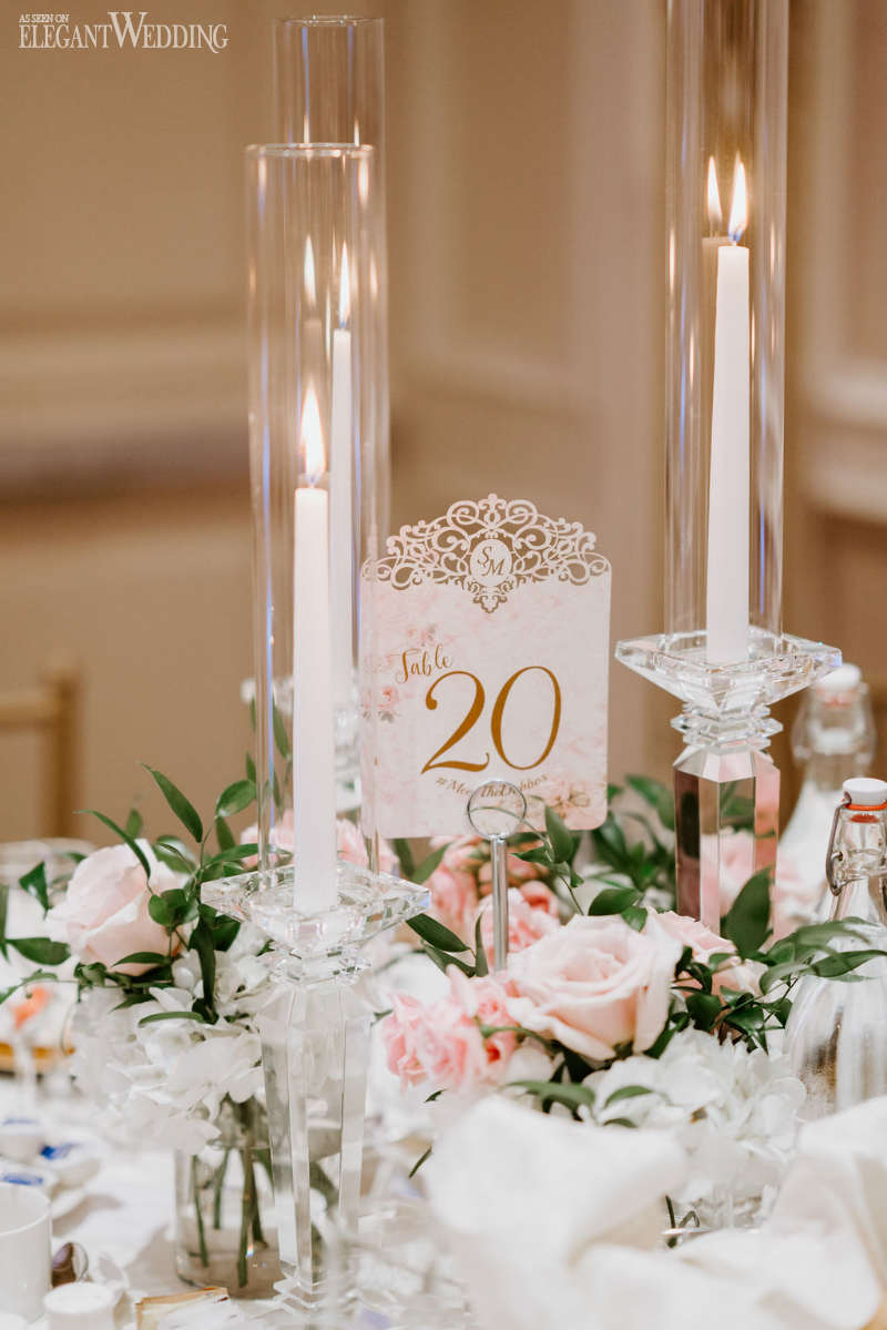 Unique Wedding Table Numbers | Elegant Wedding Directory
