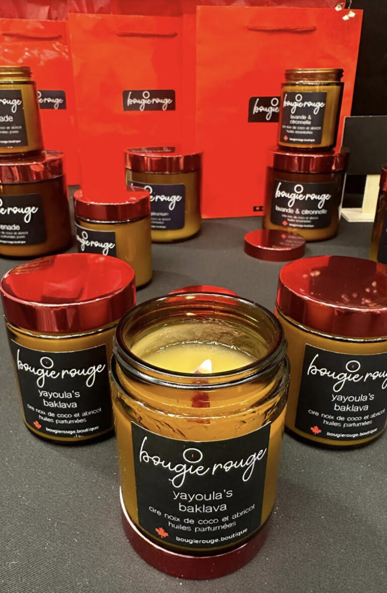 Bougie Rouge Candles Favours | Elegant Wedding